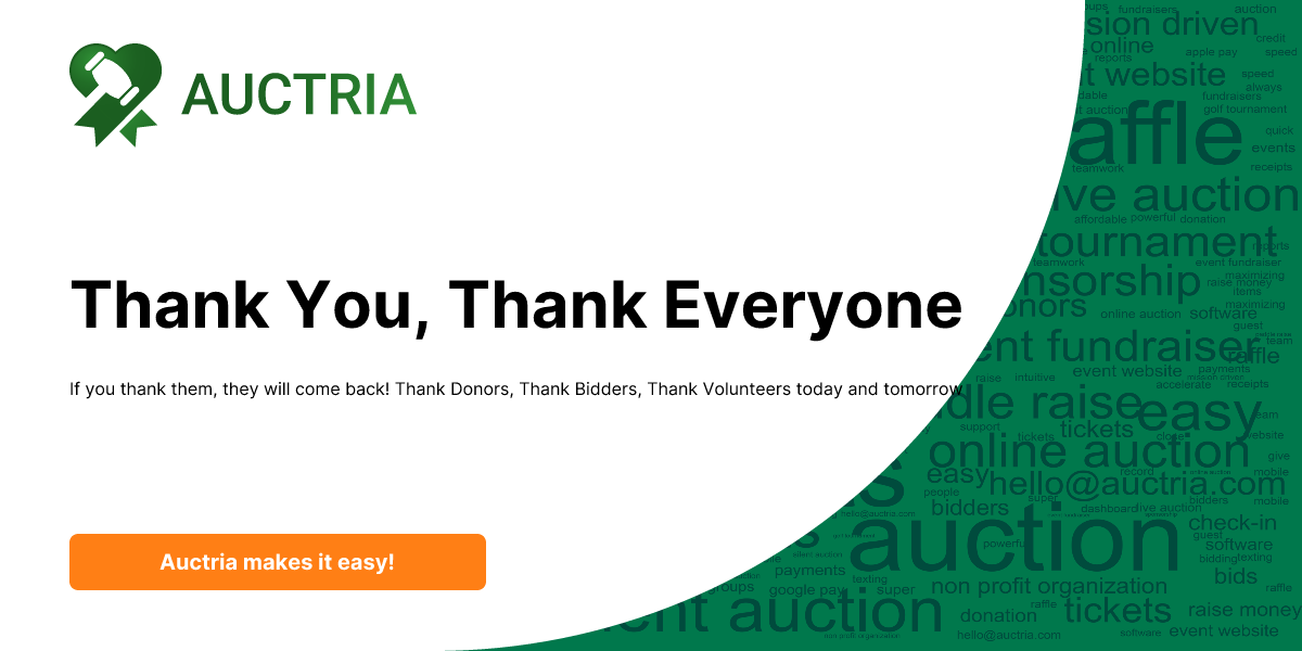 Thank You, Thank Everyone | auctria-landing